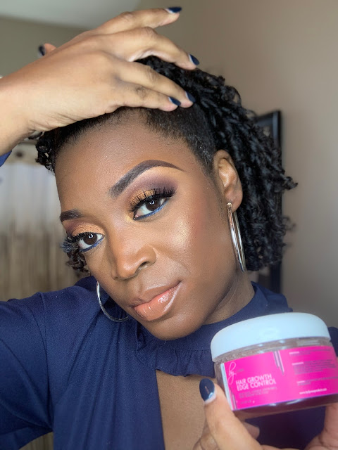 How To Make Your Edges Lay Down In 3 Easy Steps | LaToya Jones