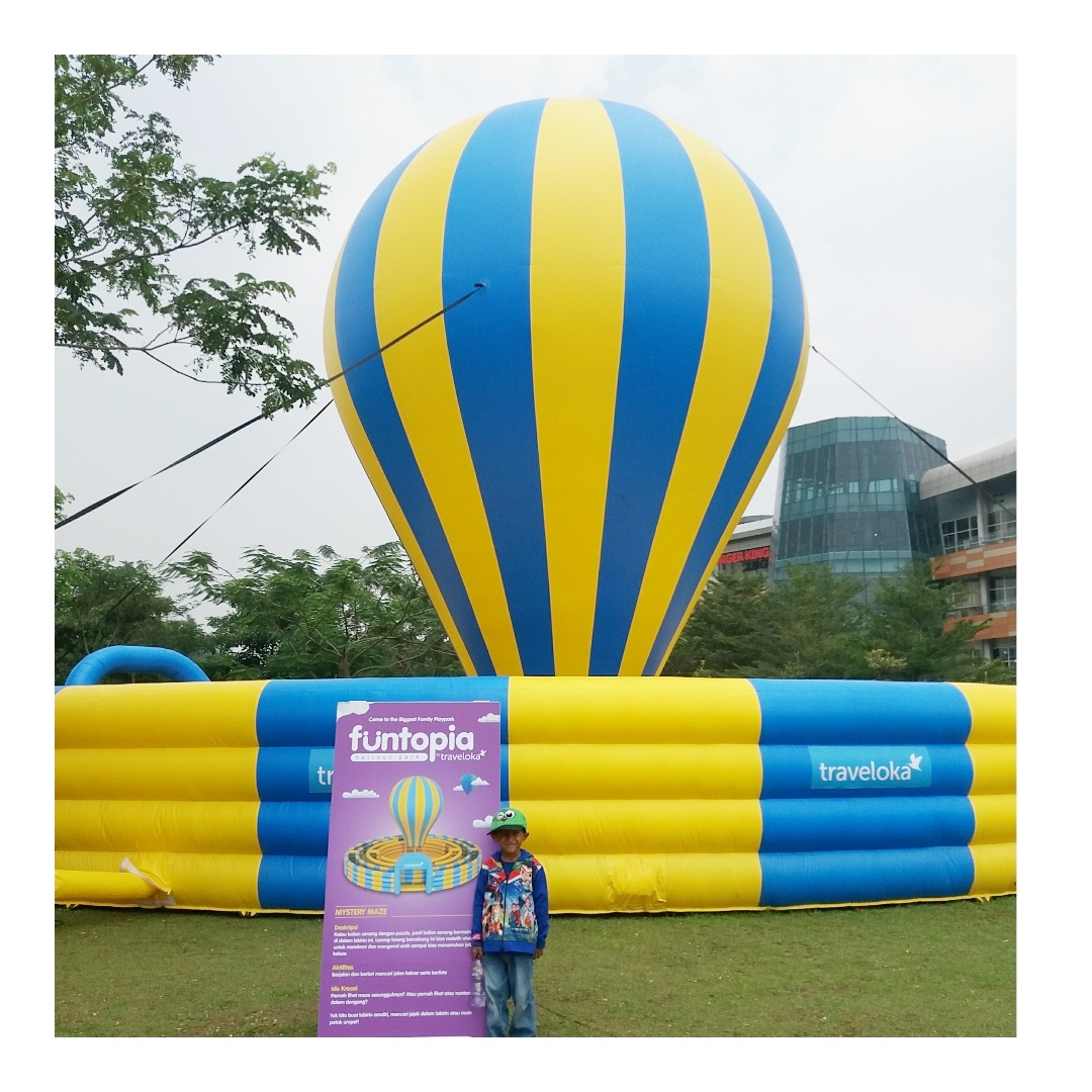 Bermain dan Melompat Bersama 8 Balon Raksasa Di Funtopia - Curhat Larasati