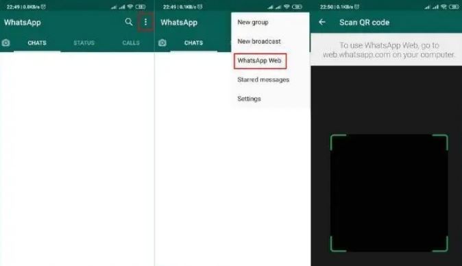 WA Web : Cara Aman Menggunakan WhatsApp Web di Laptop dan PC Terbaru ...