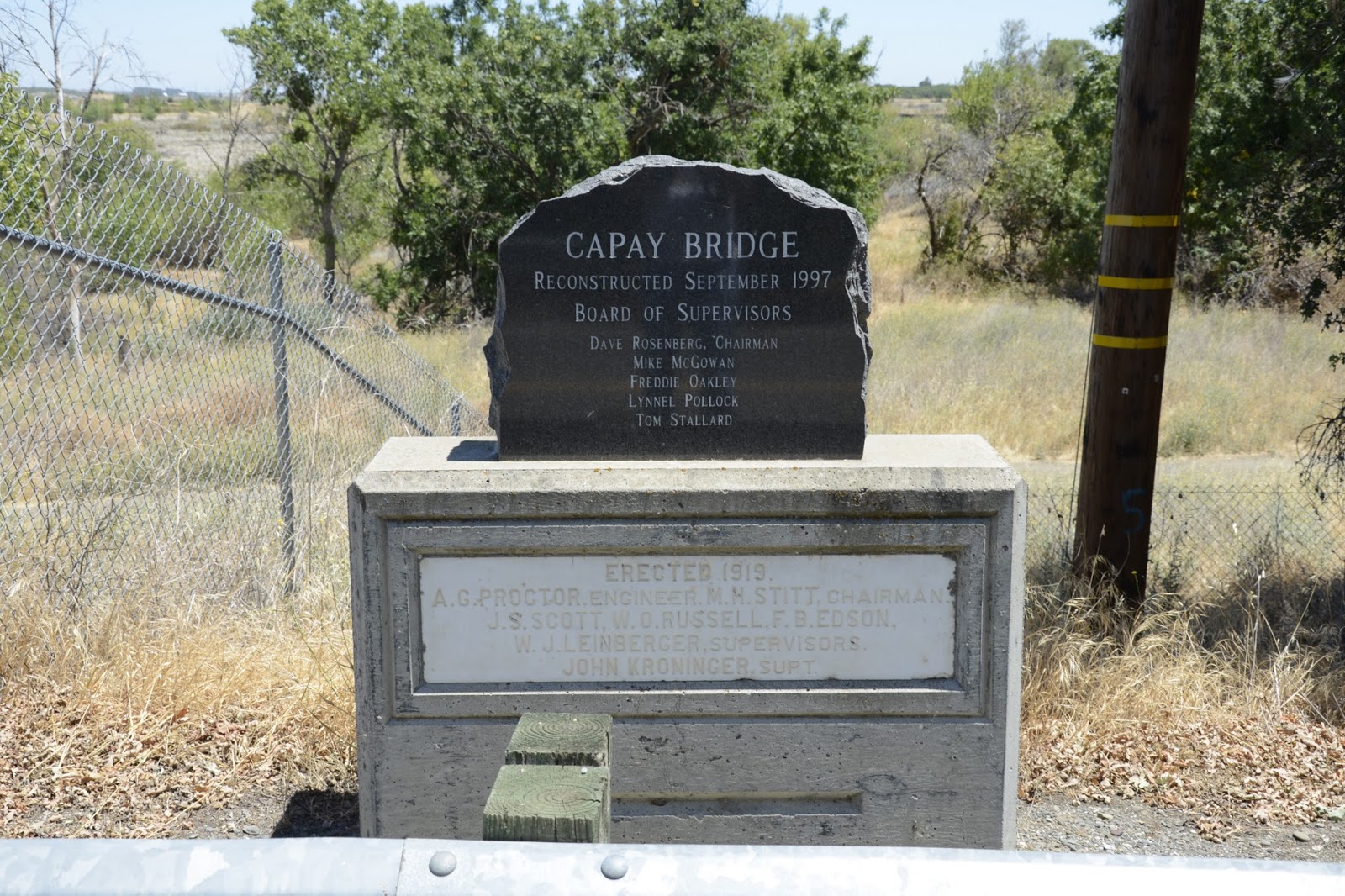 Bridge of the Week: Yolo County, California Bridges: Capay Bridge ...