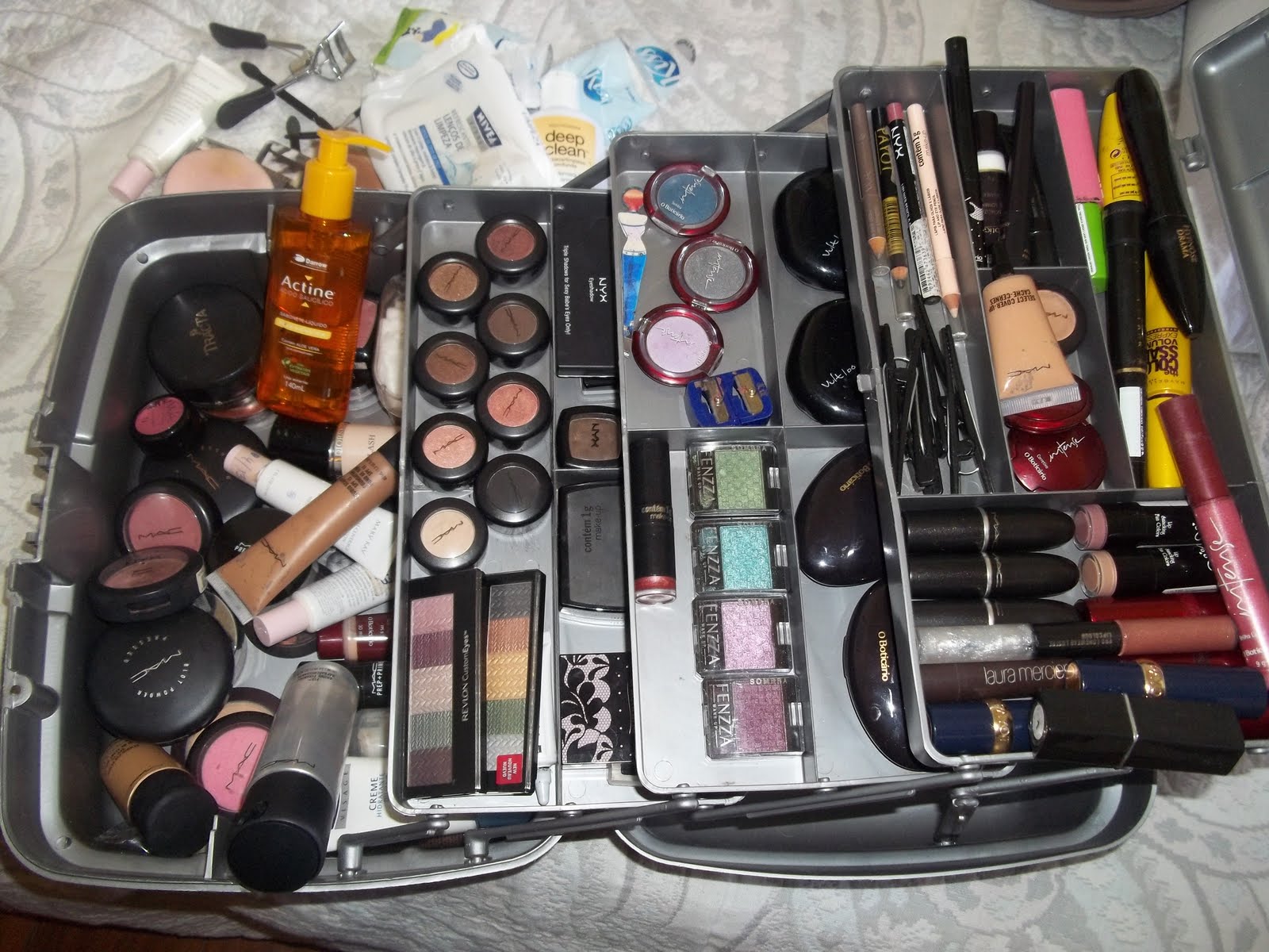 To maquiando! : Minha maleta de maquiagem