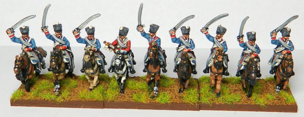 MacPhee's Miniature Men: Giant Commission -- Waterloo Allied Cavalry