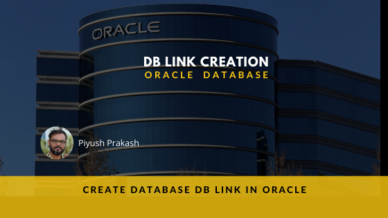 Create Database DB Link in Oracle - Cloud Technology | Oracle Apps DBA Create Database DB Link in Oracle - Cloud Technology | Oracle Apps DBA
