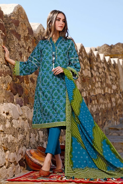 Gul Ahmed Summer Lawn Collection 2021 | Latest Chunri Prints