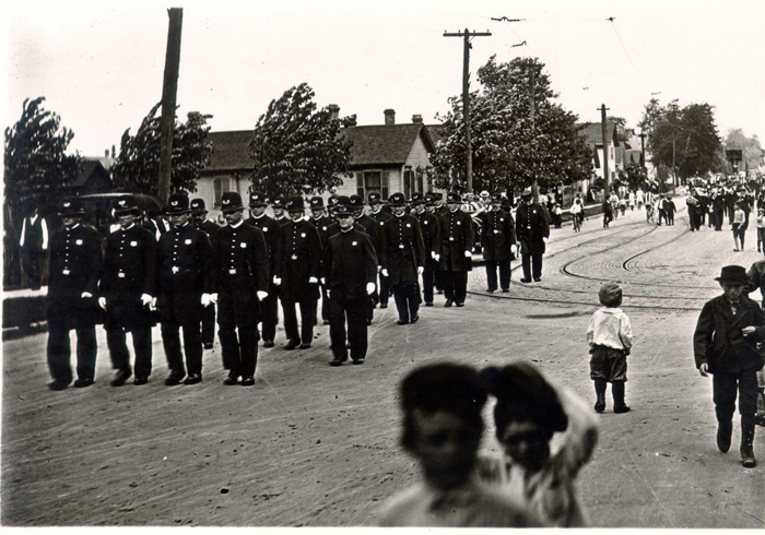 Sandusky History: Sandusky Police in 1915