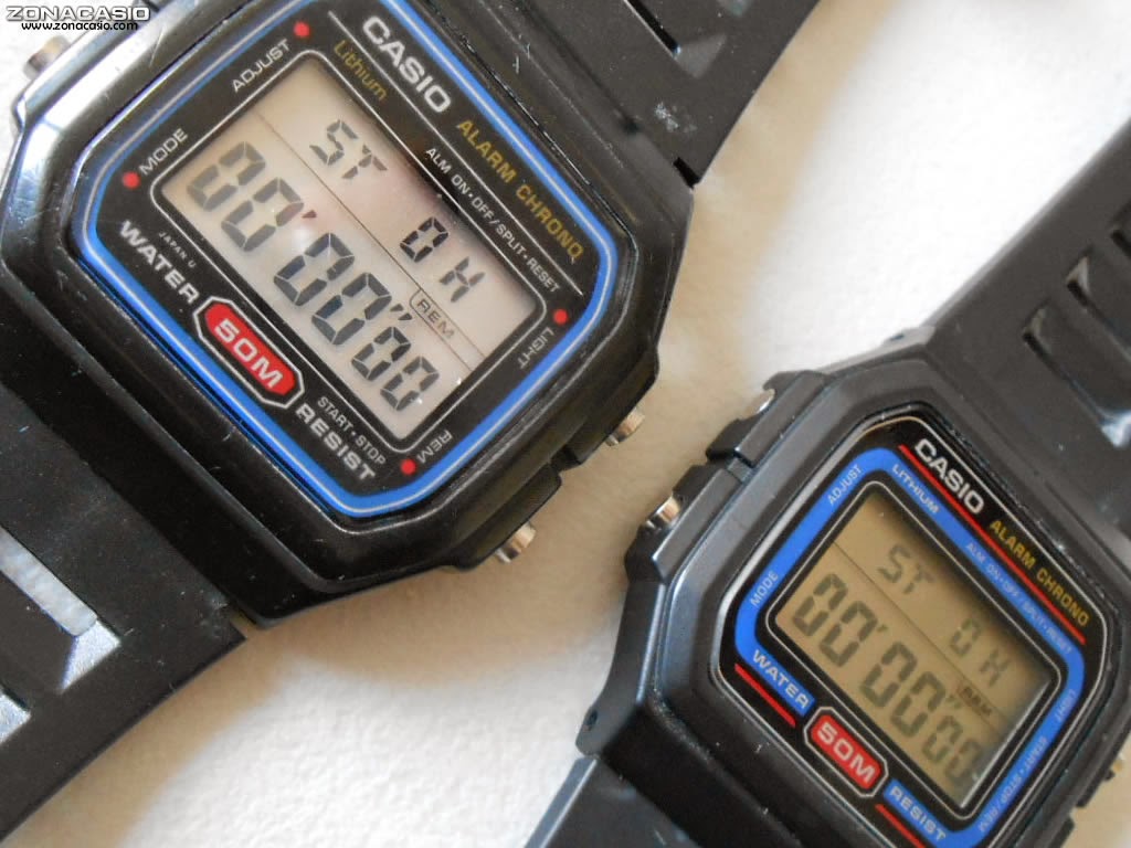 Zona Casio: Prueba: W-71 vs W-72, los "gemelos" de Casio