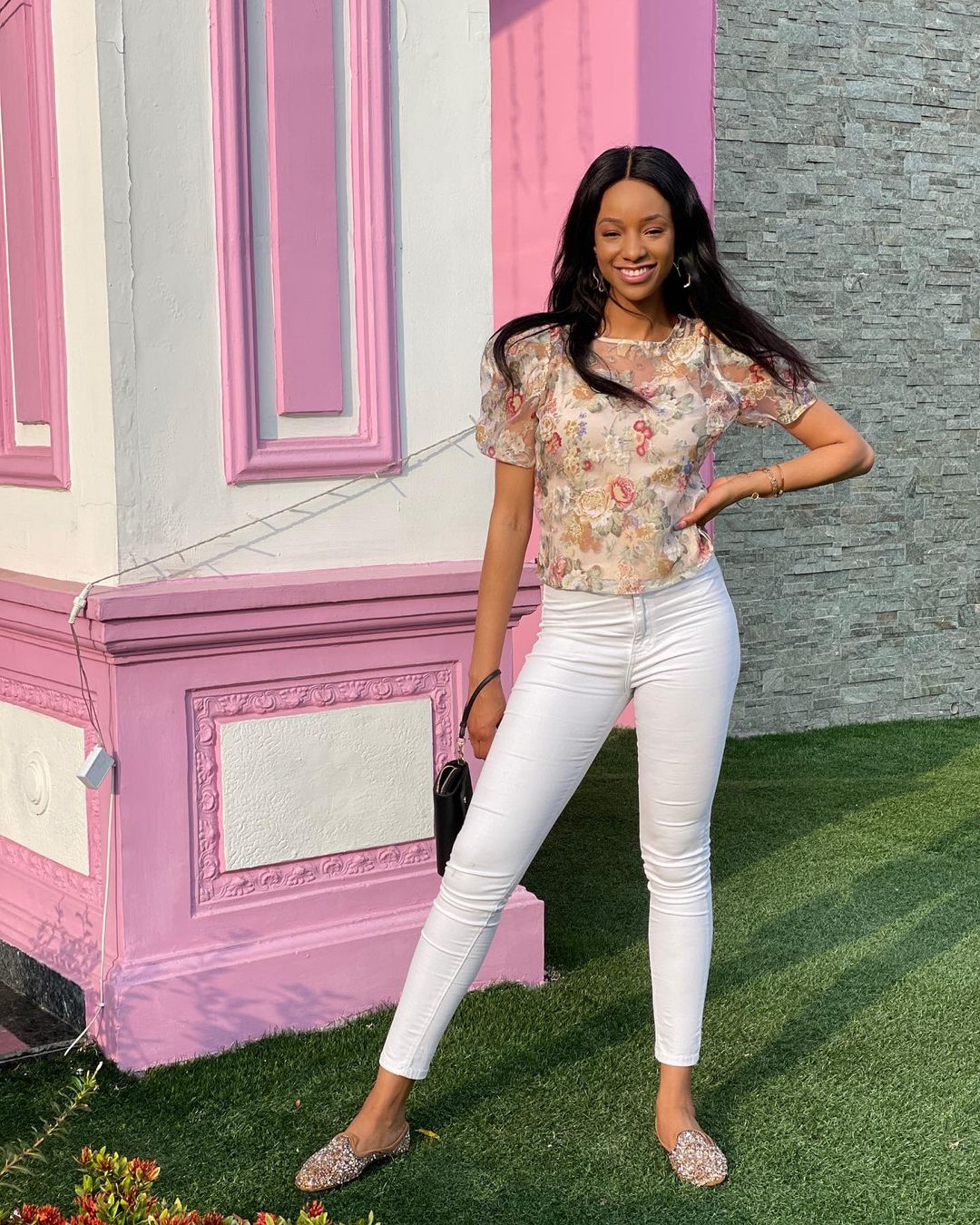 Photos of Fancy Acholonu standing tall