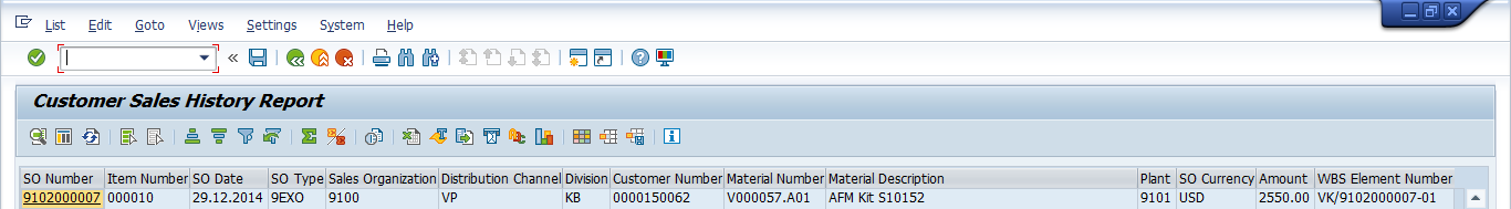 Sales Document Screen Sequence Control(To enable link betweem standard ...