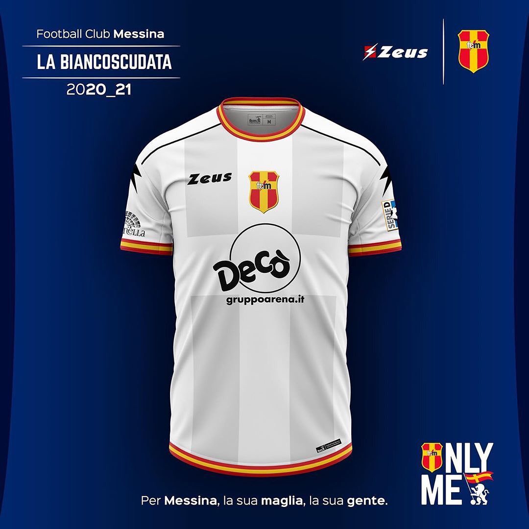 Zeus divulga as novas camisas do Messina - Show de Camisas