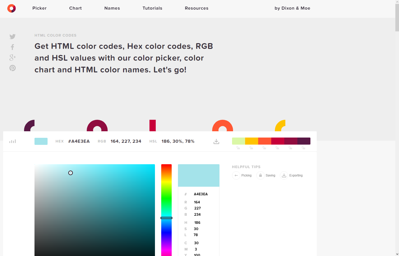 ㄊ圓的專用小筆記－宇御@yuyu161031: HTML Color Codes