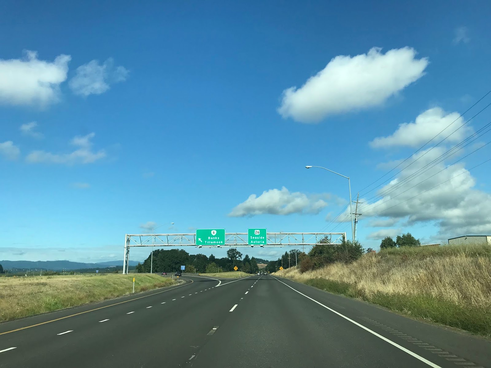 US Route 26 on the Sunset Highway from downtown Portland to US 101