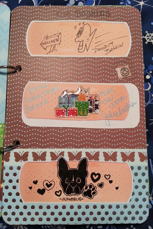 tanglebucket • • • •: Get-well wishes for Mimi (the band-aid project)