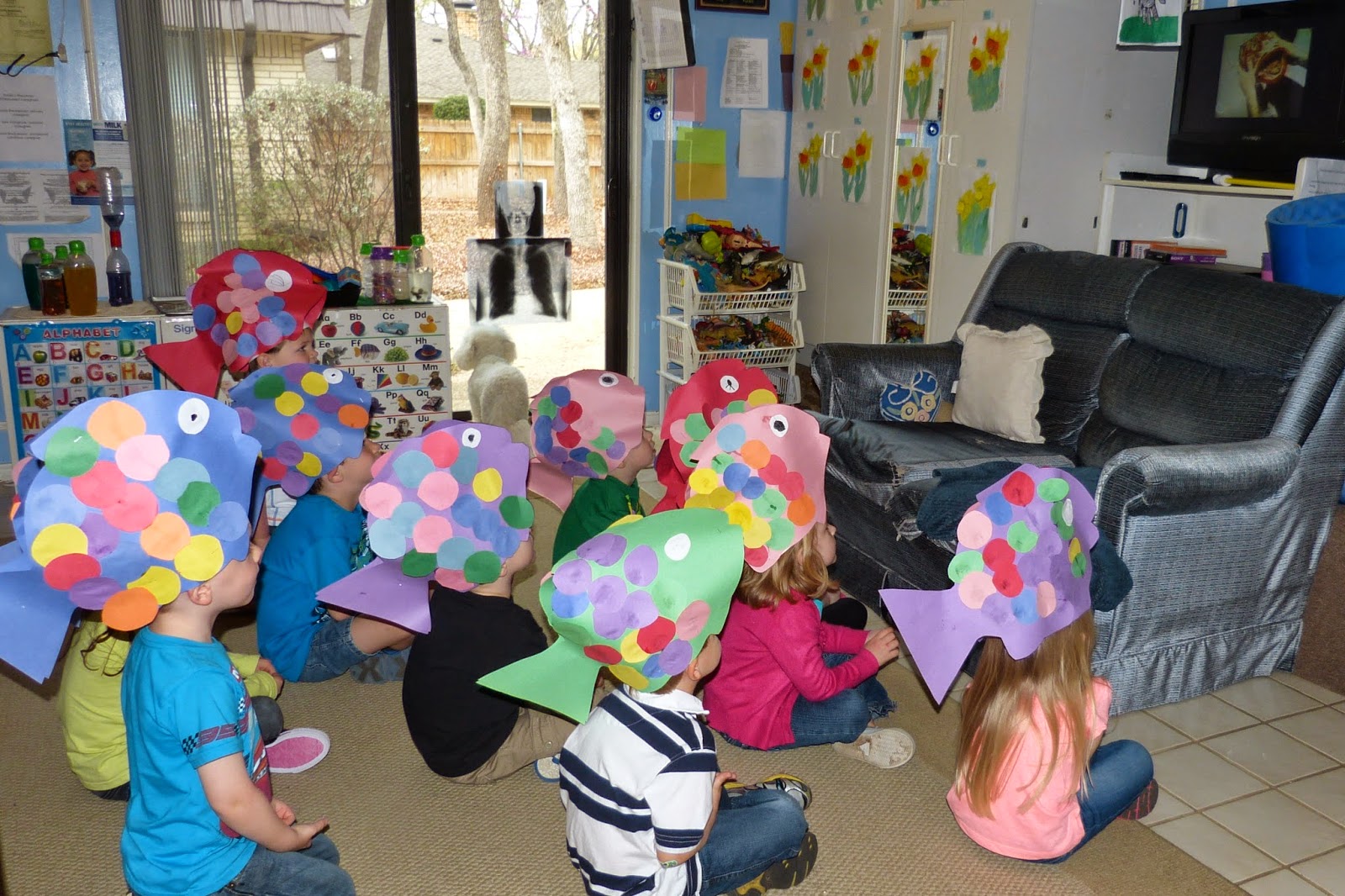 Paula's Primary Classroom: Fish hats, fish hats, roly poly fish hats