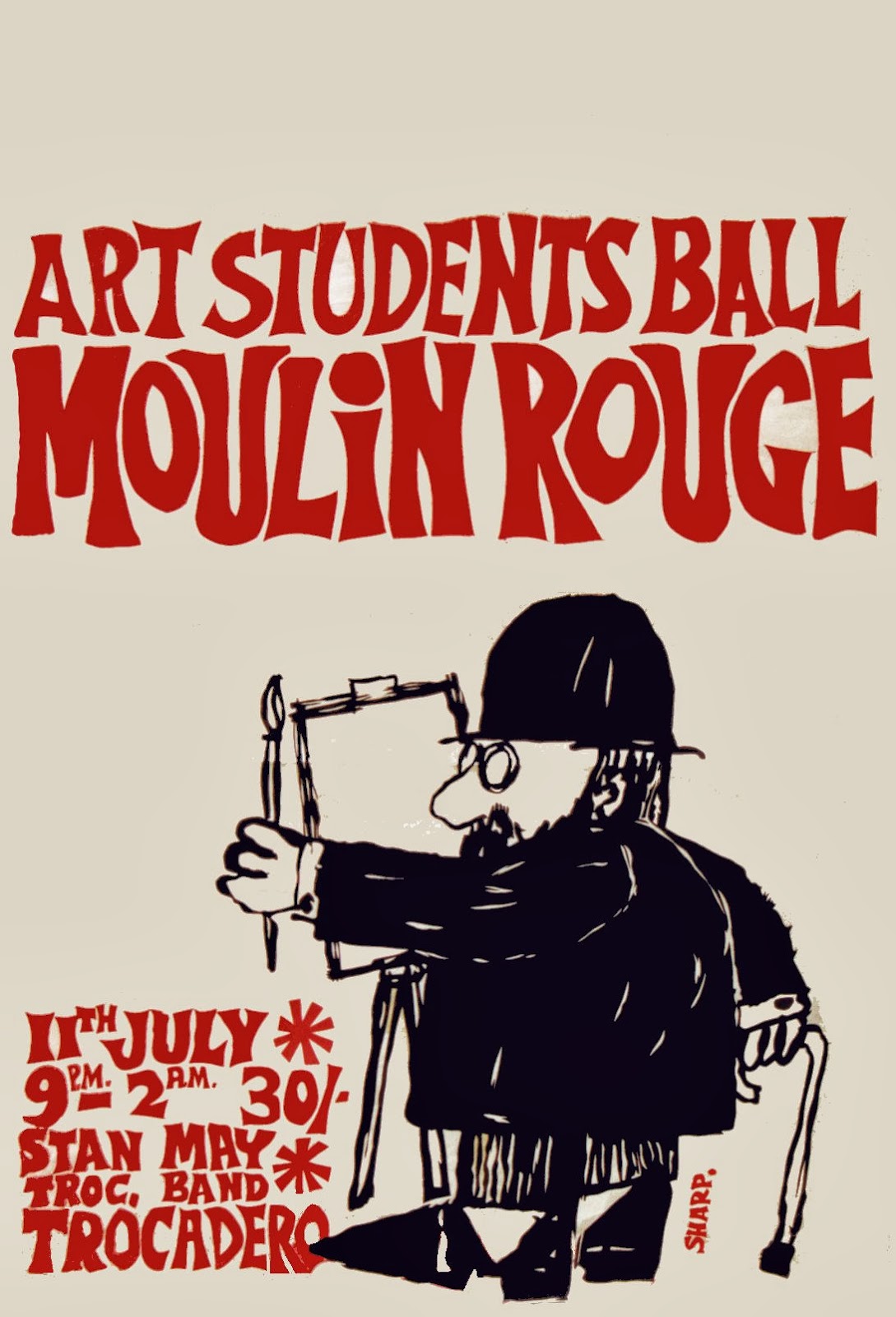 Sixties Sharp - the pop and psychedelic art of Martin Sharp: Big heart ...