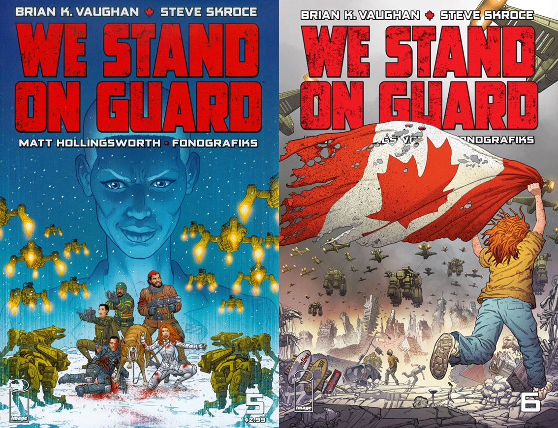 Arion's Archaic Art: We Stand On Guard - Brian K. Vaughan & Steve Skroce