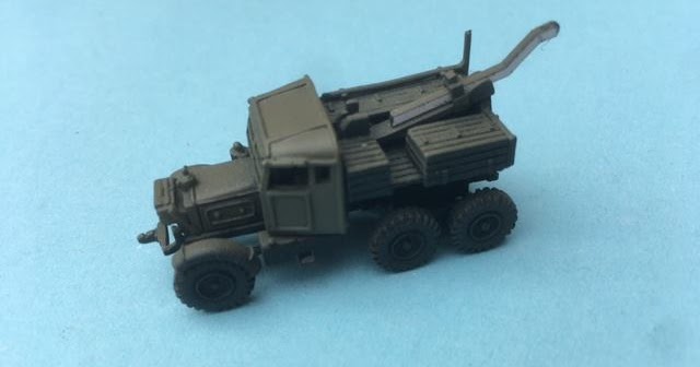 10mm Wargaming: Scammell Recovery Vehicle by Arrowhead Miniatures