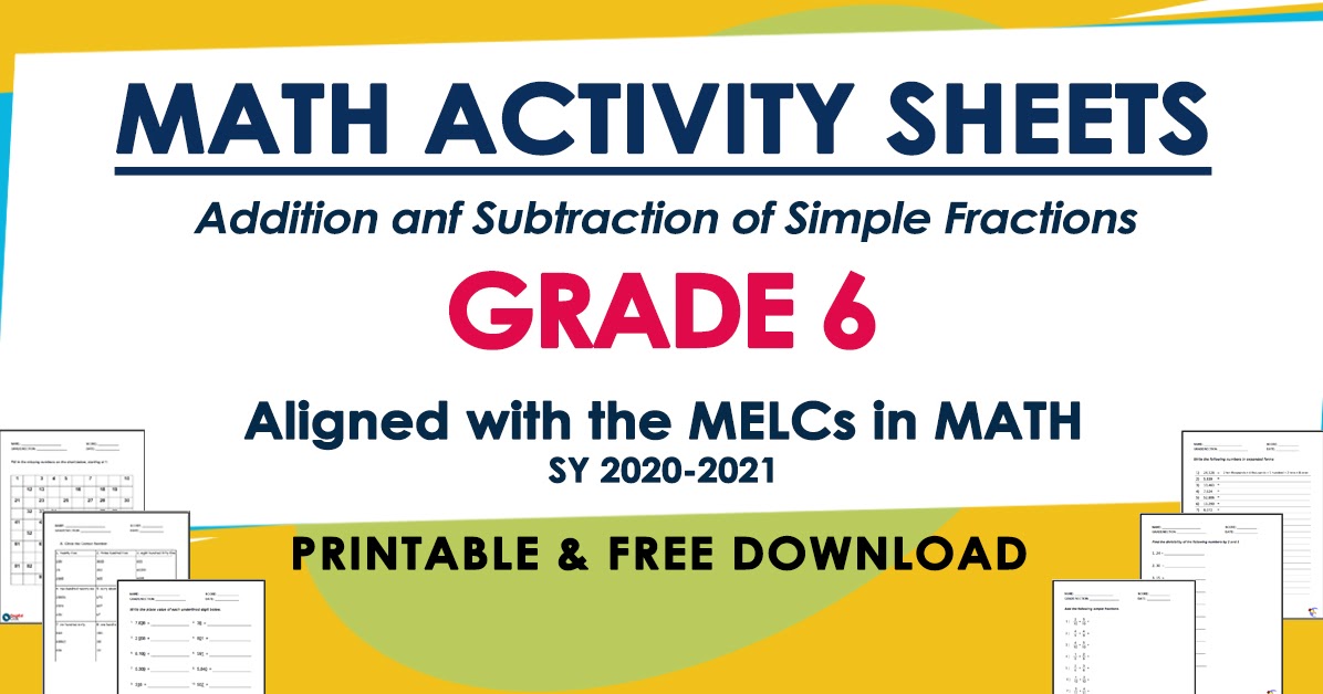 MATH ACTIVITY SHEET For GRADE 6 Based On MELCs Free Download DepEd math-activity-sheet-for-grade-6-based-on-melcs-free-download-deped