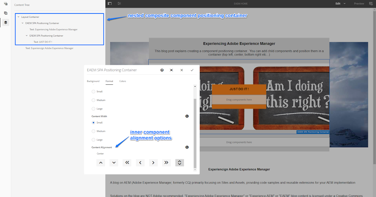 Experiencing Adobe Experience Manager Aem Cq Aem 6550 React Type Script Spa Composite