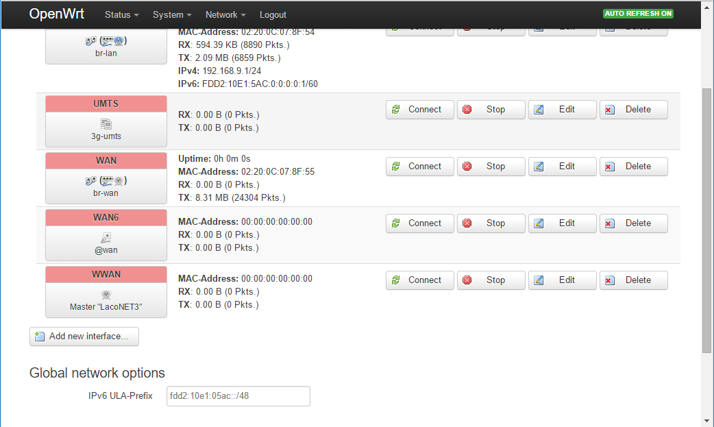 Setting up a 4G modem with network USB emulation with OpenWRT on the ...