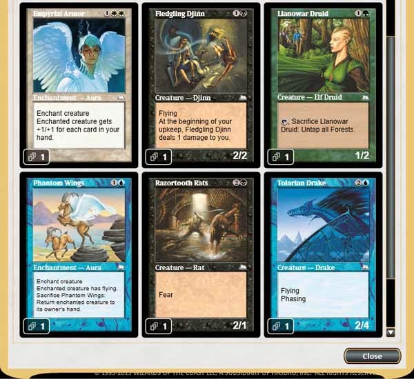 Magic the Gathering Adventures: Four Packs of Weatherlight online