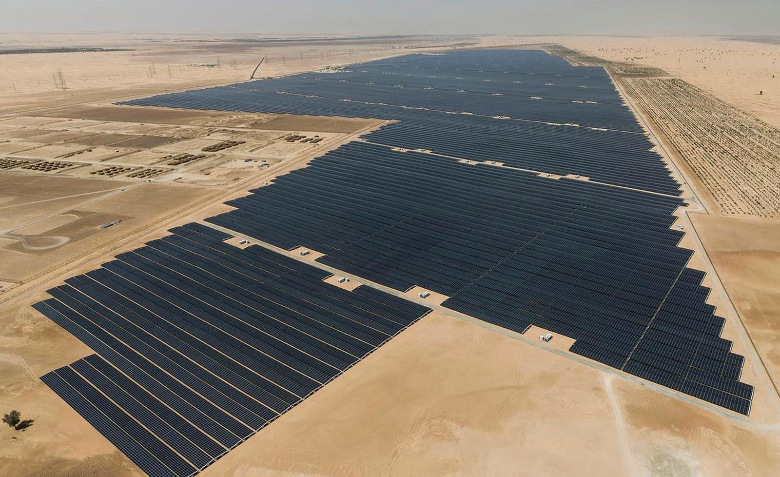 세계 최대의 단일 태양 발전소 - Noor Abu Dhabi