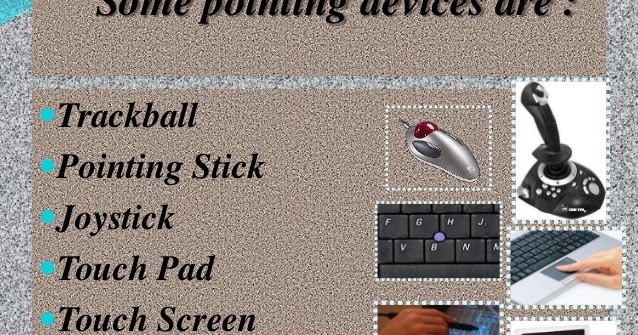 Input Devices Point And Draw Devices