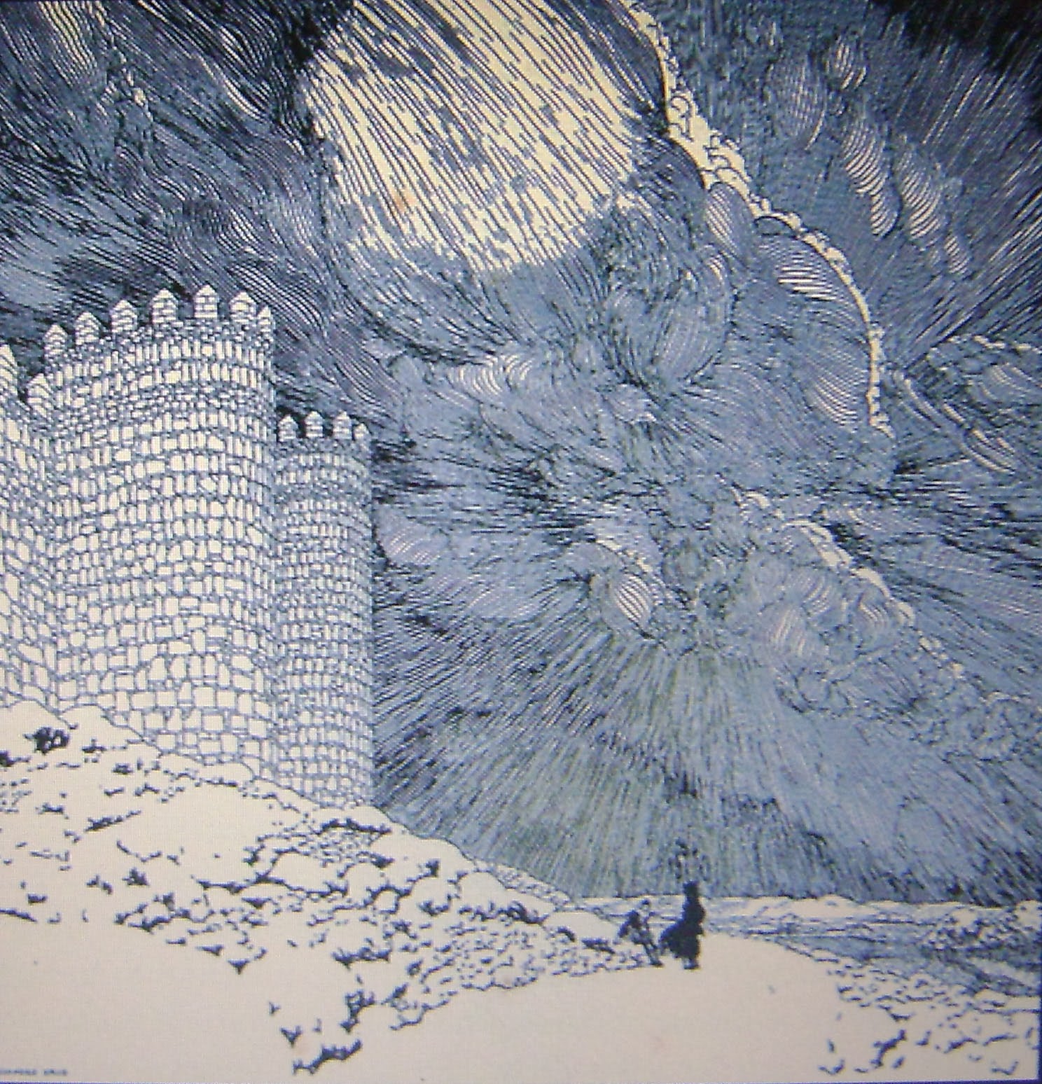 LUIS TRIMANO - Arte Gráfica: ALEJANDRO SIRIO - nanquim