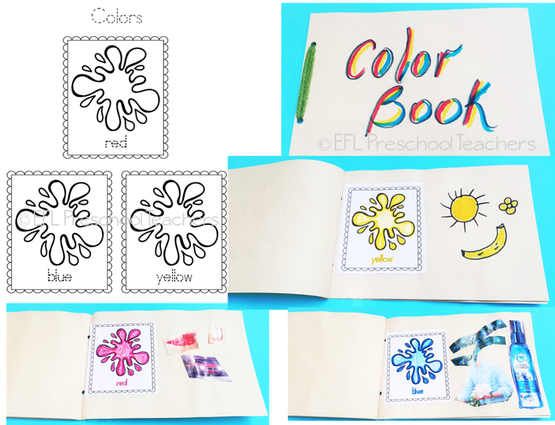 ESL/EFL Preschool Teachers: COLORS Theme for Kindergarten- Holistic ...