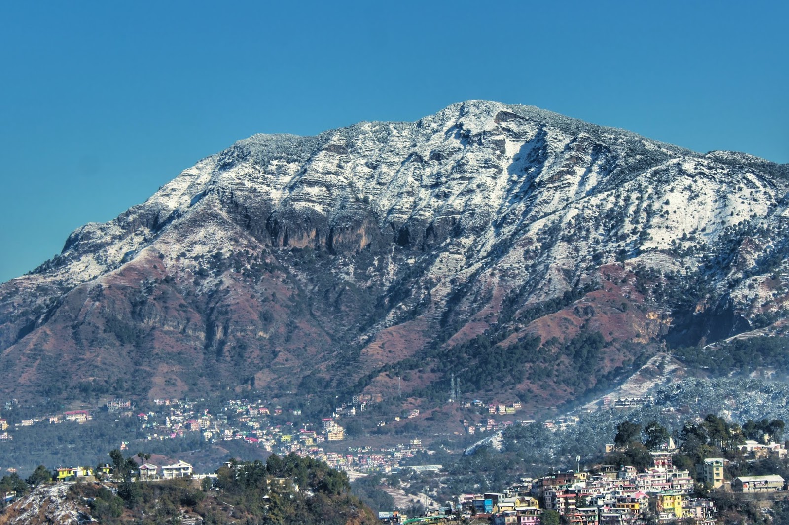 MY SOLAN: Season's Snowfall in Solan