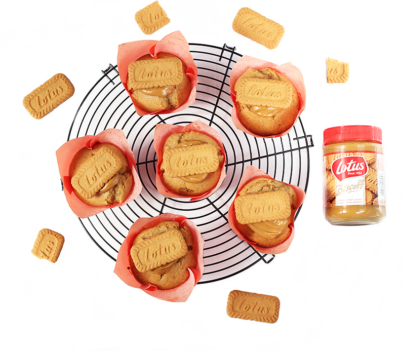 Jarita's Cookies: Muffins de Crema Lotus