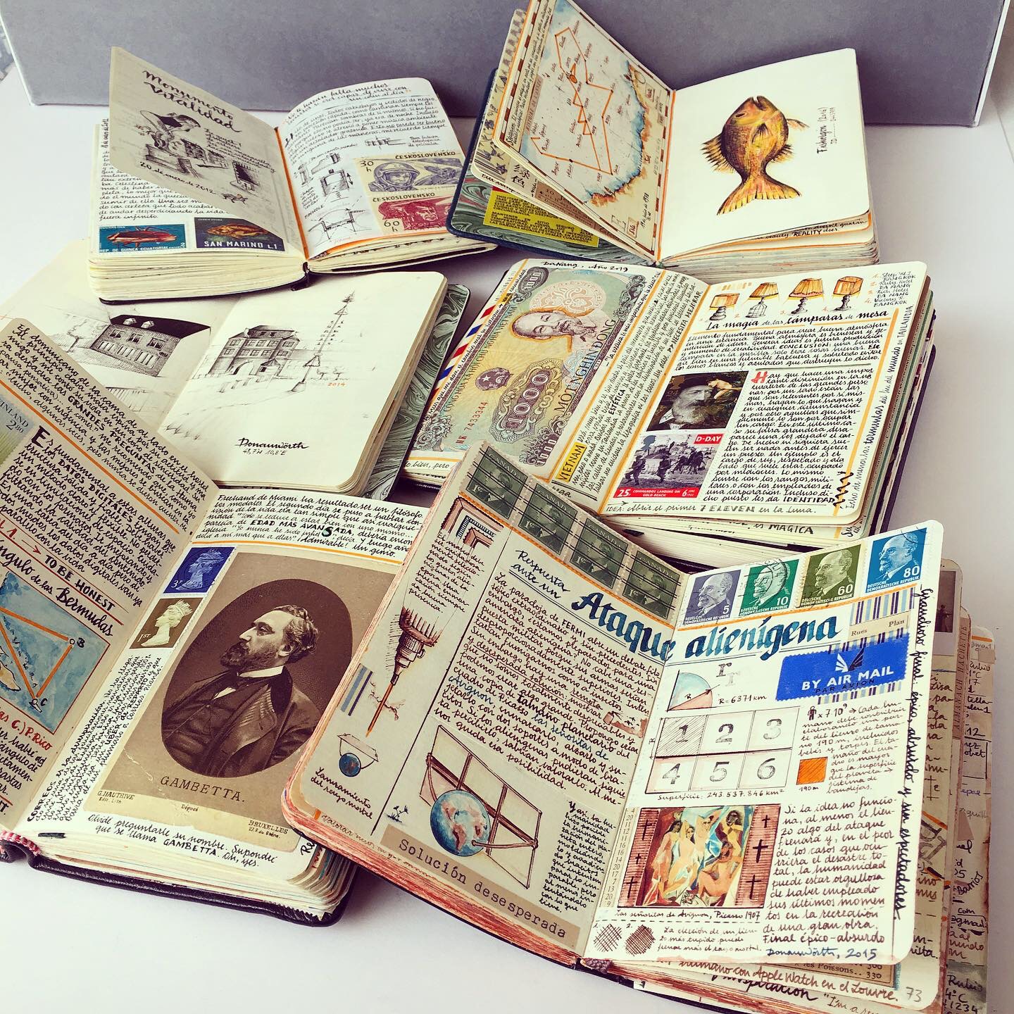 José Naranja: Notebooks collection