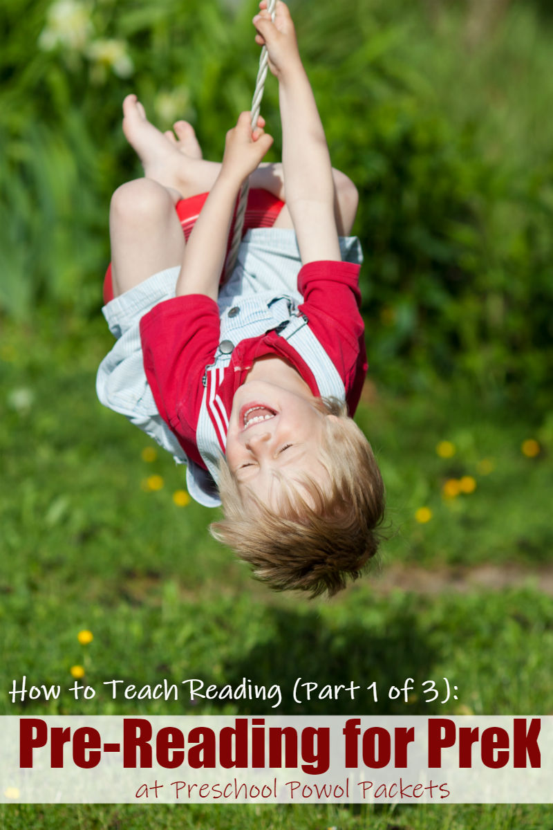 Pre-Reading for Preschoolers {How to Teach Reading--Part 1 of 3 ...