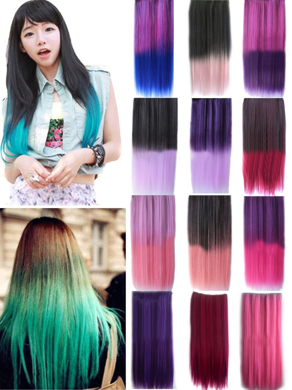 Ombre Rambut Warna Biru Dongker Ombre Rambut Warna Biru Dongker