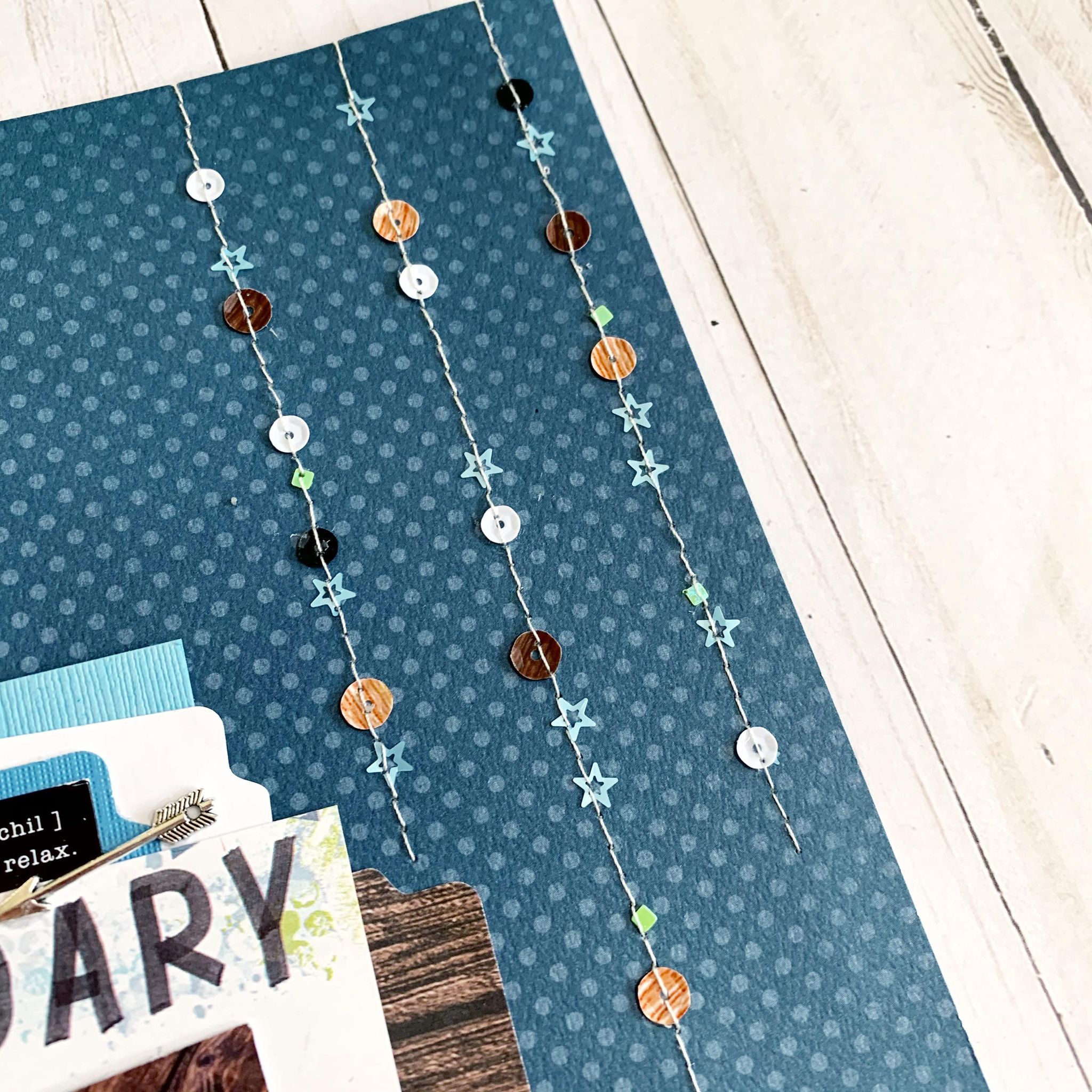 7 Ways to Use Sequins in Scrapbooking