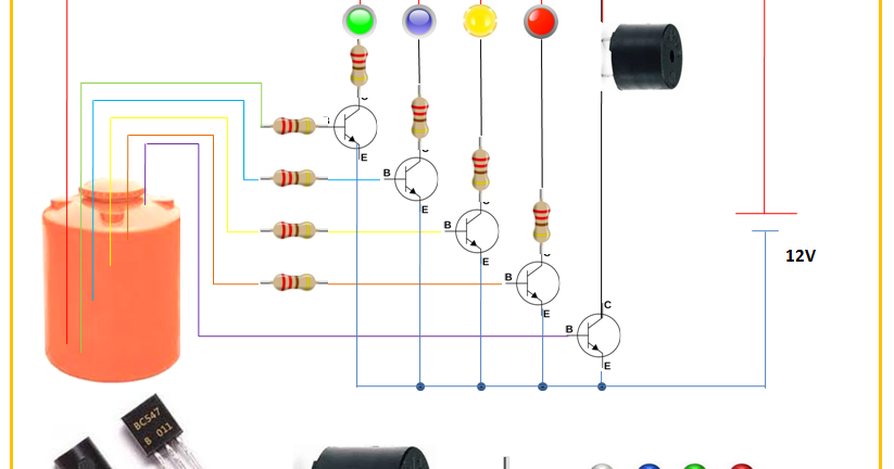 Elektronika Sederhana: Indikator Level Tandon/Tampungan Air