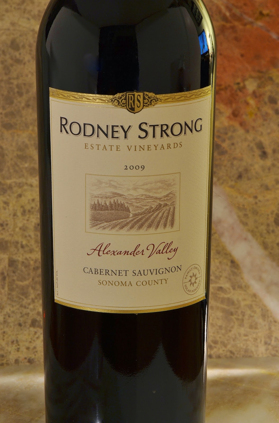 New Hampshire Wine-man: Rodney Strong Alexander Valley 2009 Cabernet ...