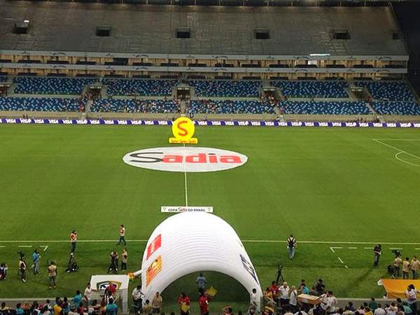 Enko-football: Officially is open the stadium for the World Cup in Cuiaba