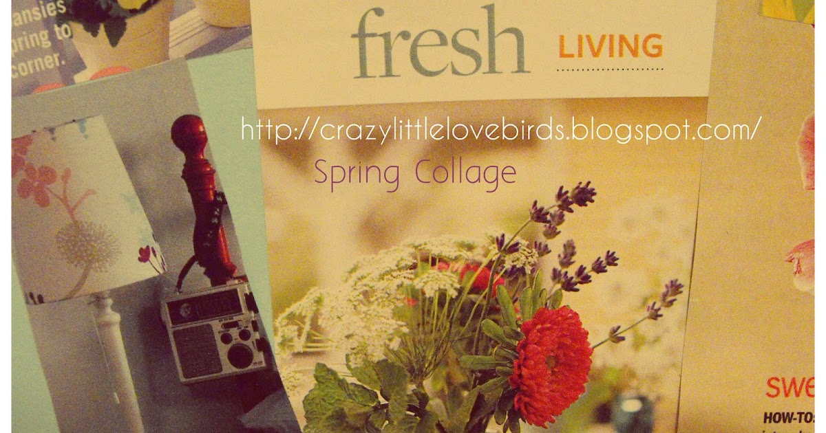 Simple spring collage