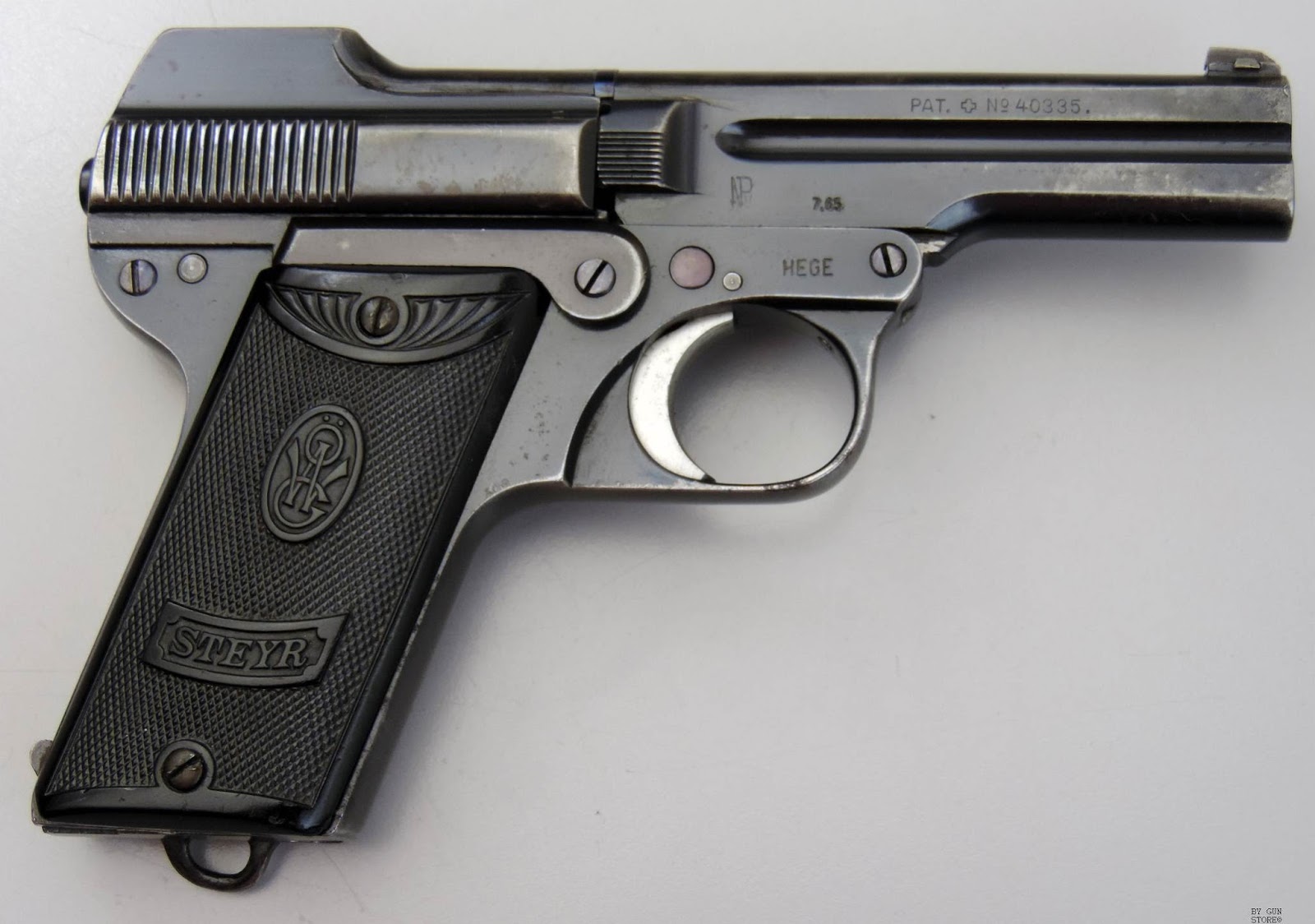 Armi usate web portal: Pistola Steyr Pieper mod. 1908 cal. 7,65 mm