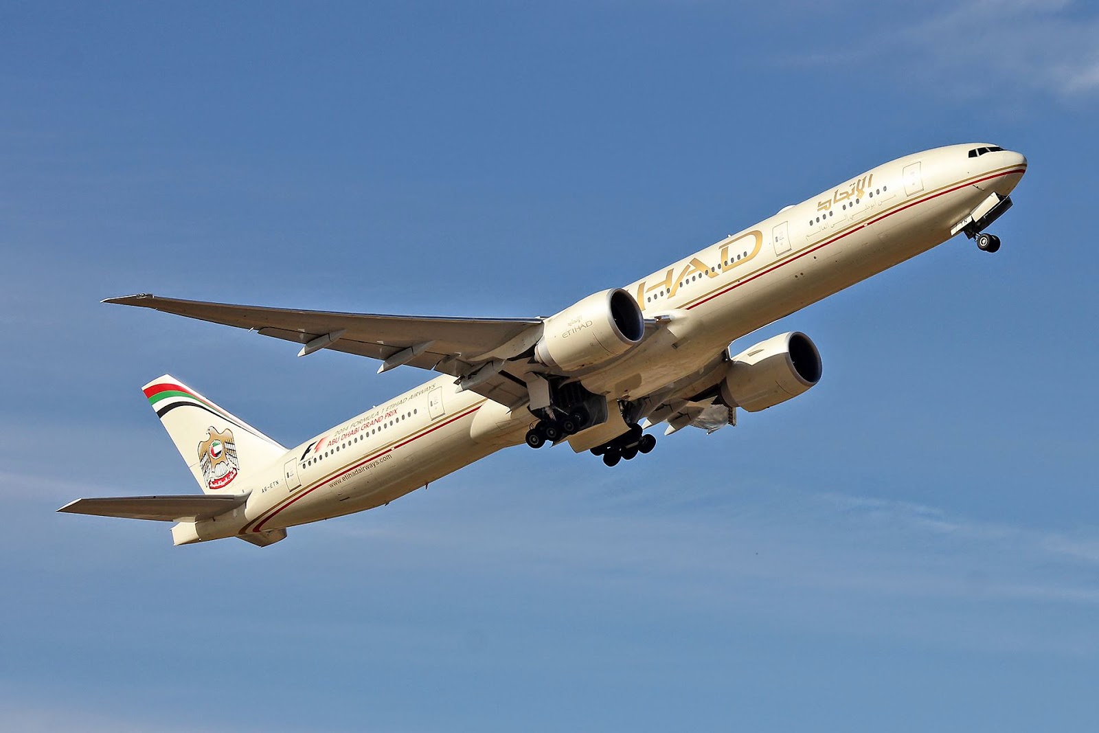 Perth Airport Spotter's Blog: Etihad Airways B777-3FX (ER) A6-ETN ...