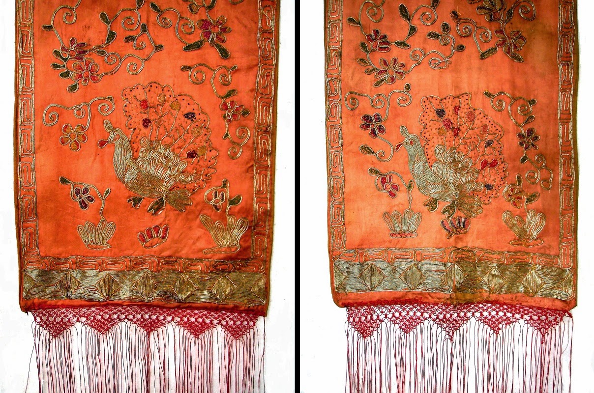 PATINA CINA PERANAKAN: STRAITS CHINESE SHOULDER CLOTH EMBROIDERY
