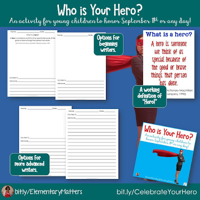 Elementary Matters: Celebrate Heroes