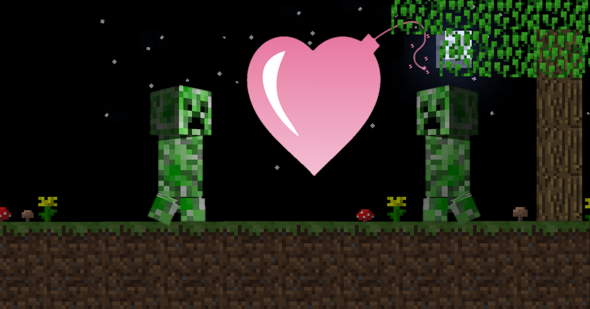 Enamorados en Minecraft - Fondos de Pantalla HD - Wallpapers HD