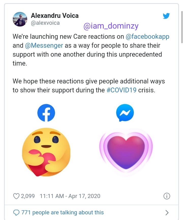 Facebook Introduces New Care Emoji In Post Reactions Due To Covid19 ...