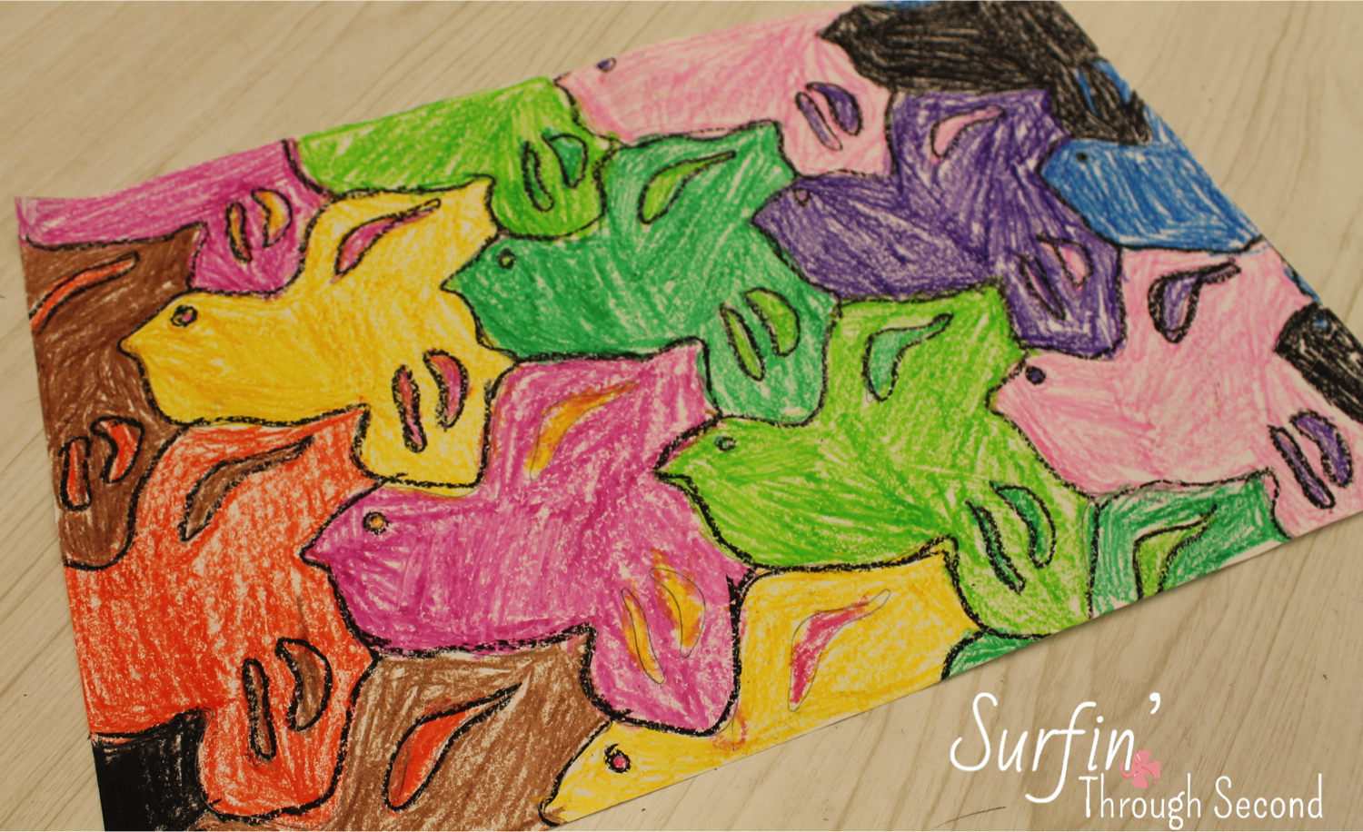 Terrific Tessellations - Surfin' Through Second
