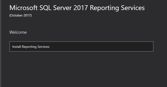 SQL Server Reporting Service 2017/2019 安裝筆記
