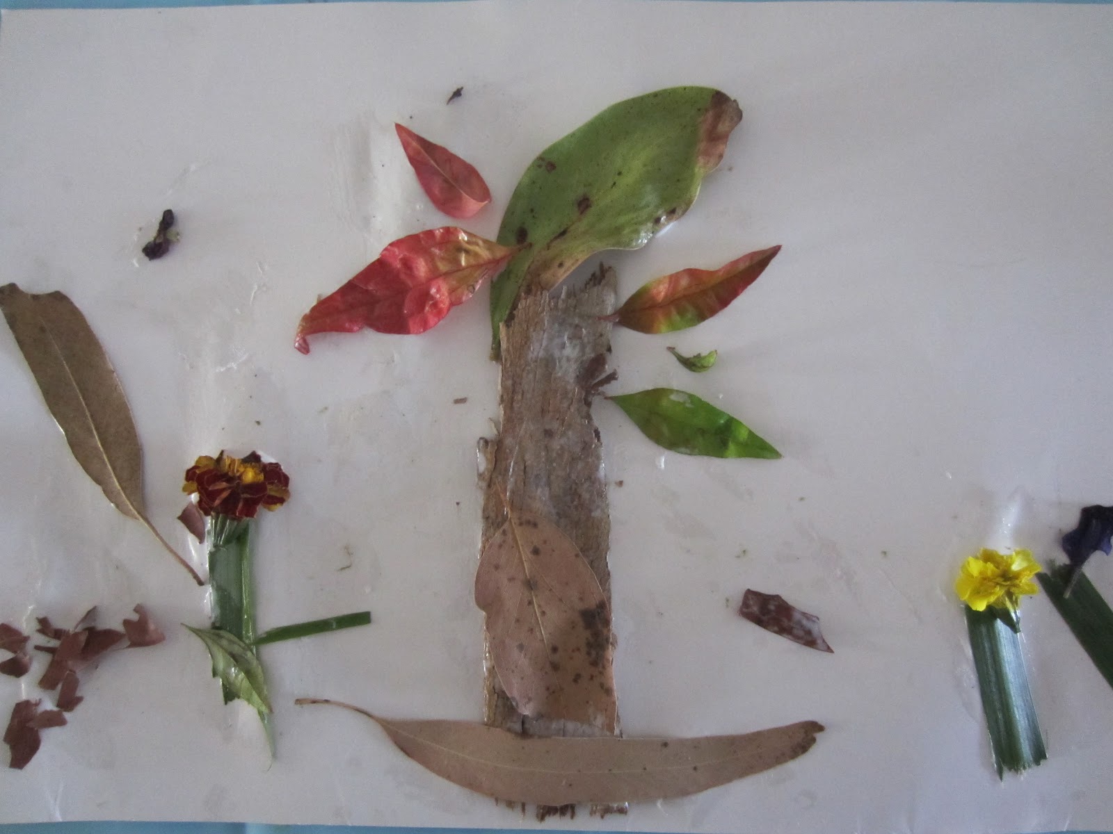 Learn with Play at Home: Create a Nature Picture from Nature