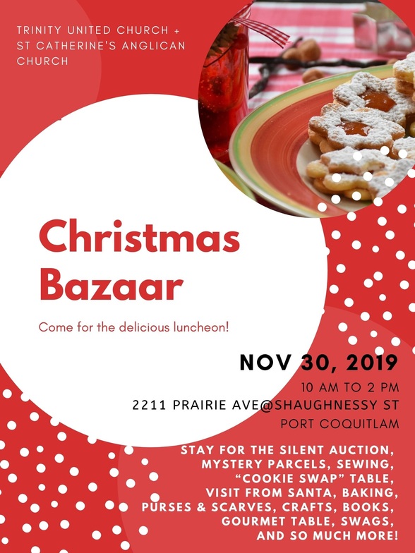 St. Catherine's Anglican Church, Port Coquitlam: Christmas Bazaar ...