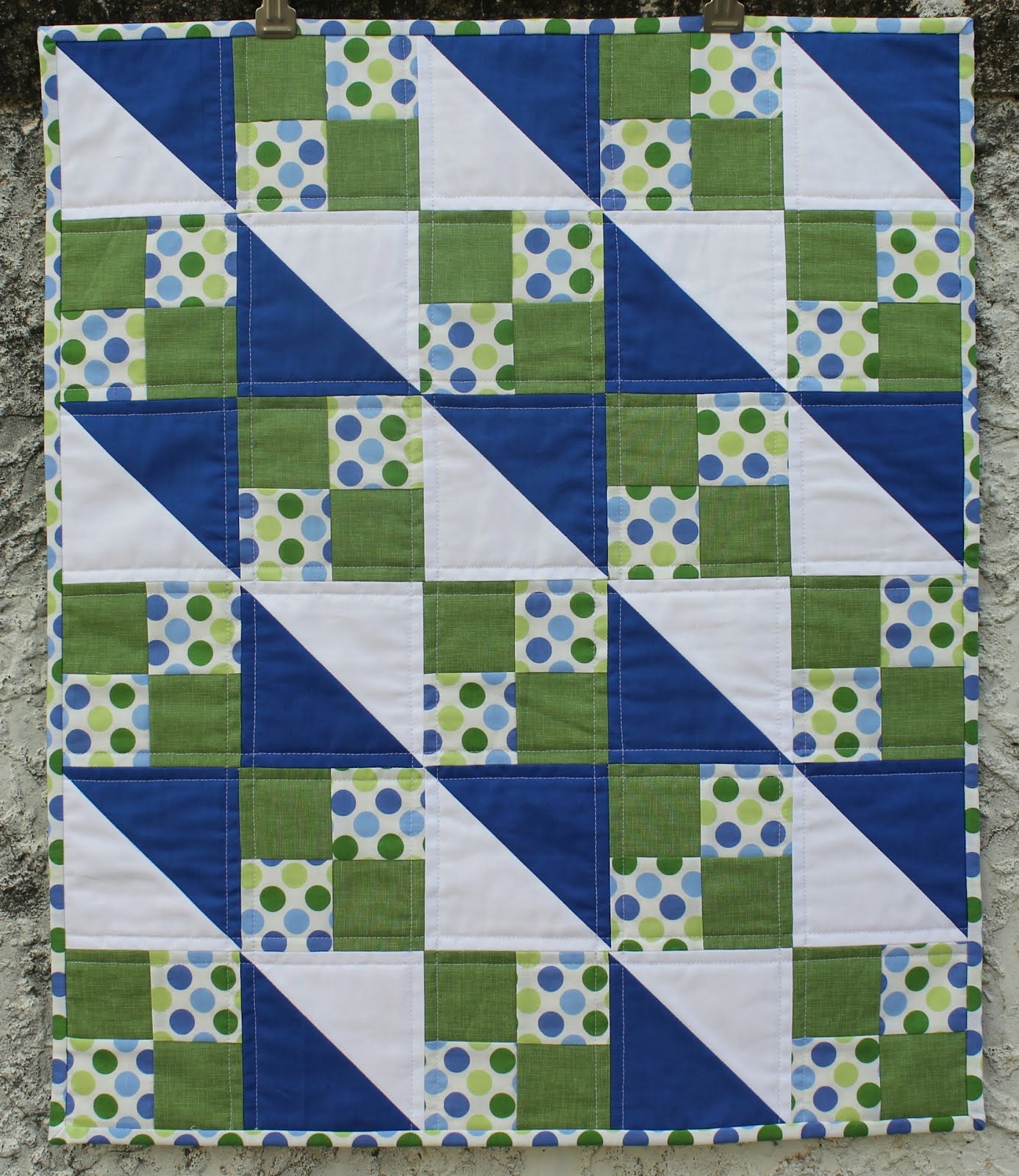 Jaffa quilts: January NICU quilt (in February)
