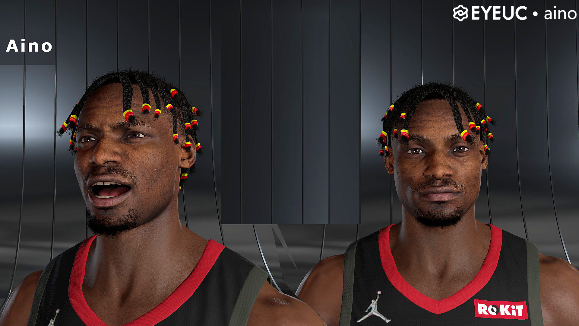 NBA 2K22 Danuel House Cyberface and Body Model (Current Look) by Aino ...